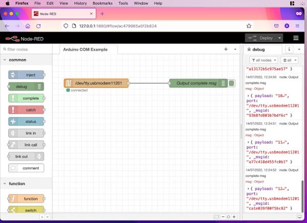 How To Connect An Arduino To Node Red